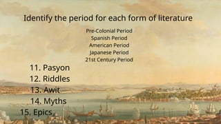 WEEK 1 QUIZ about the 21st Century Literature | PPTX