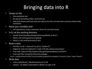 R Introduction | PPT