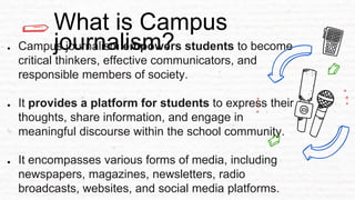 Campus Journalism Introduction | PPTX