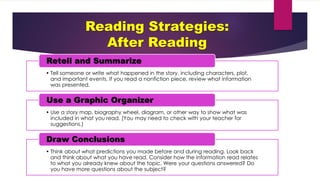 Week 1 reading strategies copy | PDF