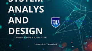 Perkenalan Sistem analis dan desain Teknologi informasi | PPTX