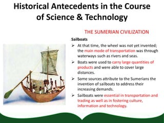 Science and Technology of the ancient civilizations | PDF