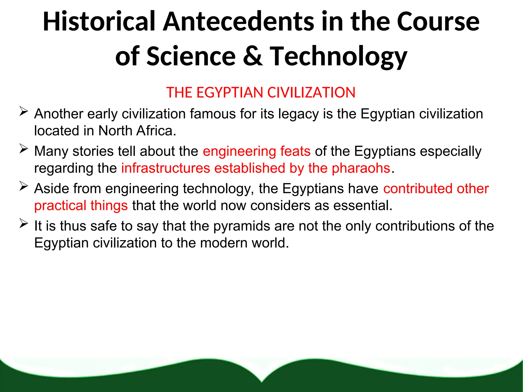 Science and Technology during Sumerian, Babylonian and Egyptians | PPT