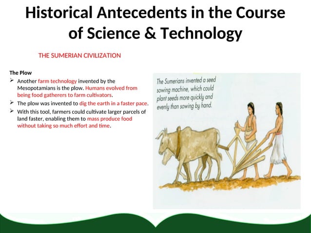 Science and Technology during Sumerian, Babylonian and Egyptians | PPT ...