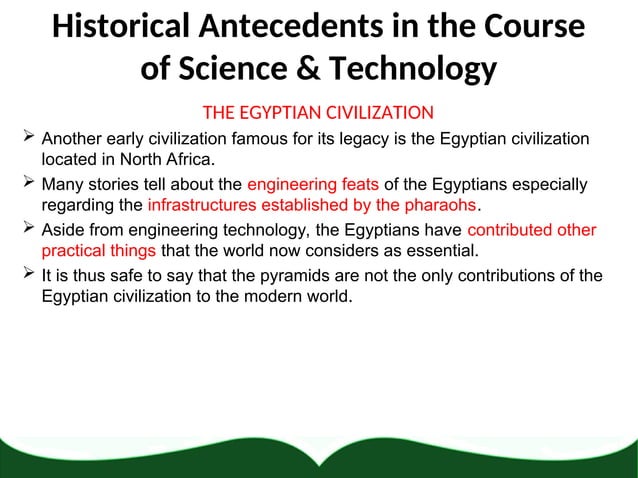 Science and Technology during Sumerian, Babylonian and Egyptians | PPT ...