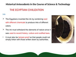 Science and Technology during Sumerian, Babylonian and Egyptians | PPT