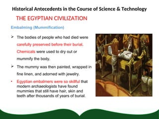 Science and Technology during Sumerian, Babylonian and Egyptians | PPT