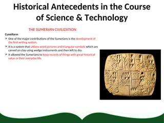Science and Technology during Sumerian, Babylonian and Egyptians | PPT ...
