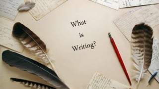 The Four Types of Writing | PPTX