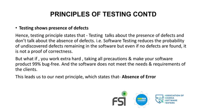 SOFTWARE TESTING TRAFUNDAMENTALS OF SOFTWARE TESTING.pptx