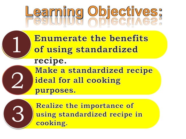 WEEK 1 STANDARDIZED RECIPE.ppt | Cooking | Food & Drink