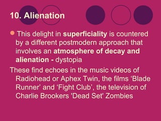 Week 1 style post modern aesthetics jameson | PPT | Modern Art | Fine Art