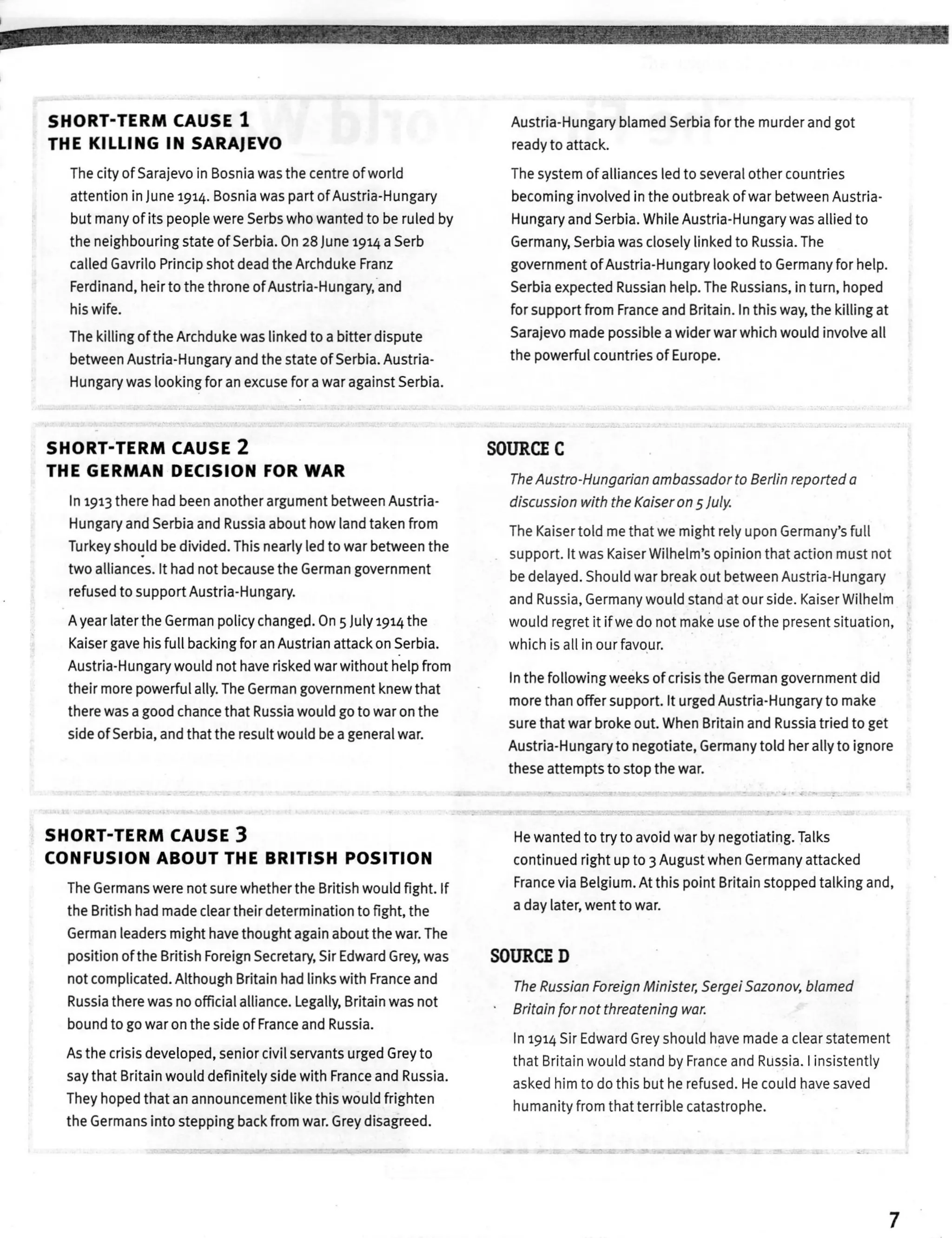 Week 1 - WWI and the Treaty of Versailles | PDF