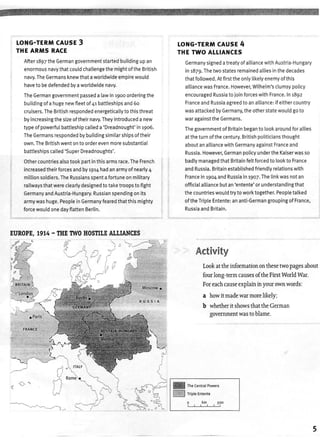 Week 1 - WWI and Treaty of Versailles | PDF