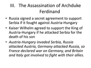 Week 1 – the causes of world war | PPT