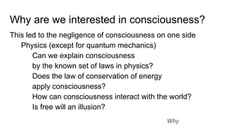 Week 1 the neural basis of consciousness introduction nao tsuchiya | PDF