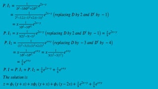 HOMOGENEOUS LINEAR PDE | PPT