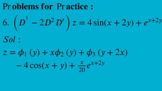 HOMOGENEOUS LINEAR PDE | PDF