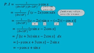 HOMOGENEOUS LINEAR PDE | PPT
