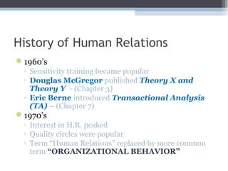 PSY 126 Week 1: Understanding Behavior, Human Relations, & Performance ...