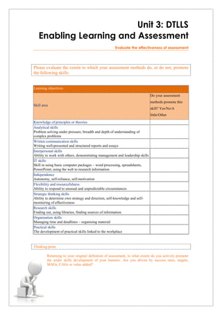 Week 1 unit 3 ~ intro and theories of formative and summative ...
