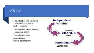 Statistical Variables about experiments and science | PPTX