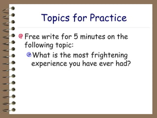 Week 1 writing process(prewrite) - Part 1.ppt
