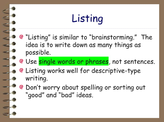 Week 1 writing process(prewrite) - Part 2.ppt