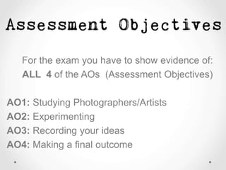 Week 1 year 12 photography | PPT