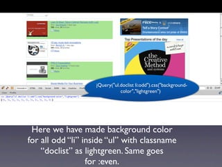 jQuery filters - Part 1 | KEY
