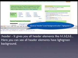 jQuery filters - Part 1 | KEY