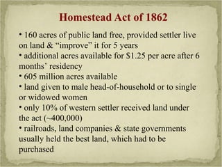 U.S. History Since Reconstruction ~ Week Two Lecture | PPT