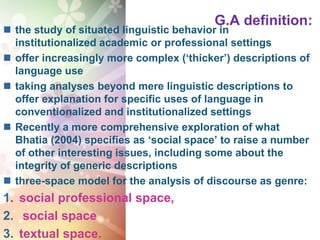 discourse analysis | PPTX