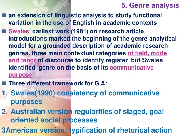 discourse analysis