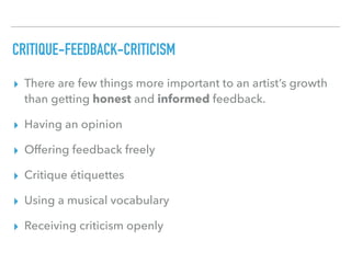 Week 2 - Critique | PPT