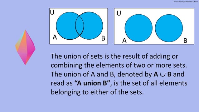 Week 2-2 - Union and Intersection of Sets.pptx