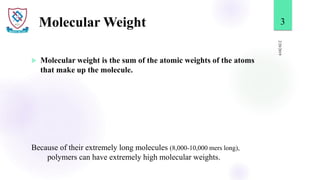 Molecular weight of Polymer | PDF