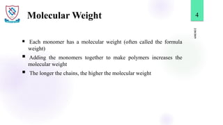 Molecular weight of Polymer | PDF
