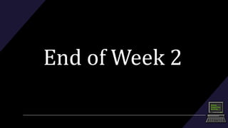 Week 2.pptx | Web Design and HTML | Internet