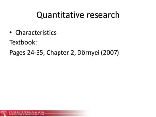 Week 2 Research Methods For Language Studies | PPT