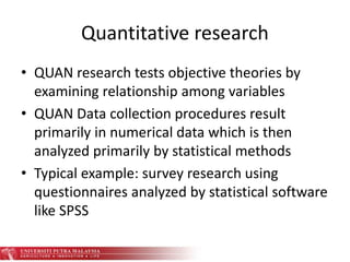 Week 2 Research Methods For Language Studies | PPT