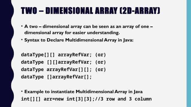 Object oriented programming2 Week 2.pptx