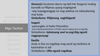 Sample PowerPoint for Filipino 10 El Filibusterismo | PPTX