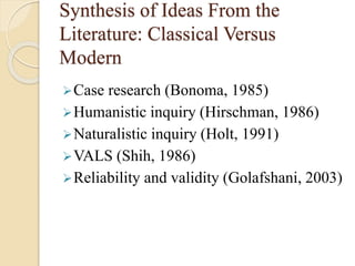 Classical vs. Modern | PPT