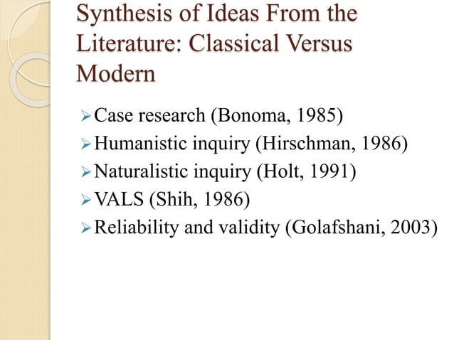 Classical vs. Modern | PPT