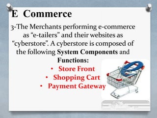 What is e-commerce- Traditional Commerce Vs. E-Commerce | PPTX
