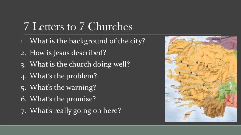 Revelation Week 2 - 7 letters to 7 churches