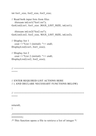Week 2 - Advanced C++list1.txt312220131197.docx