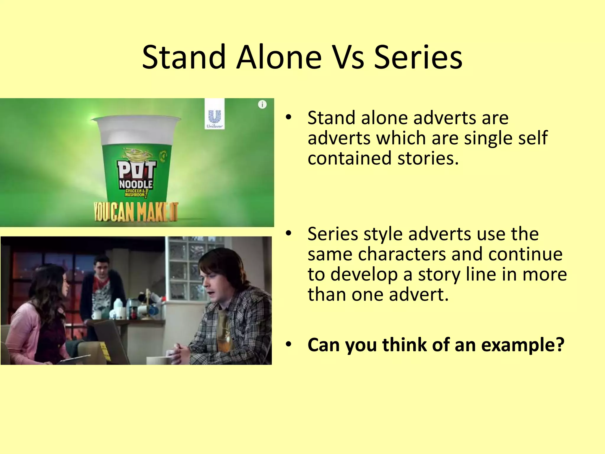 Week 2 advertising narrative styles | PPT