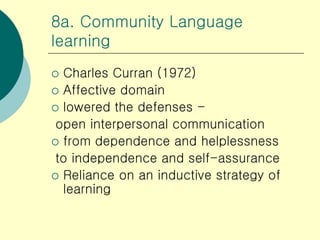 A methodical history of language teaching | PPTX